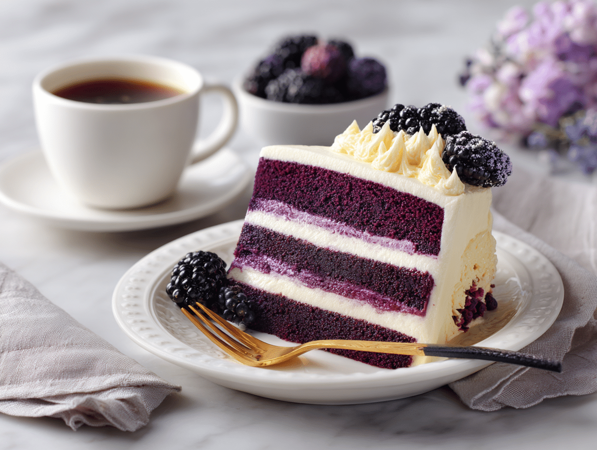 Royal Purple Velvet Cake Recipe