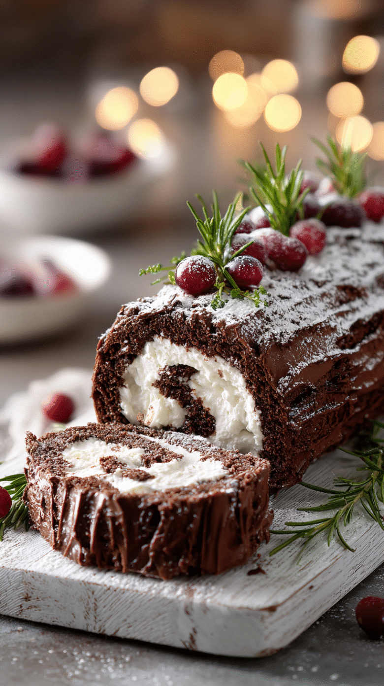 Yule Log Cake Magic Recipe